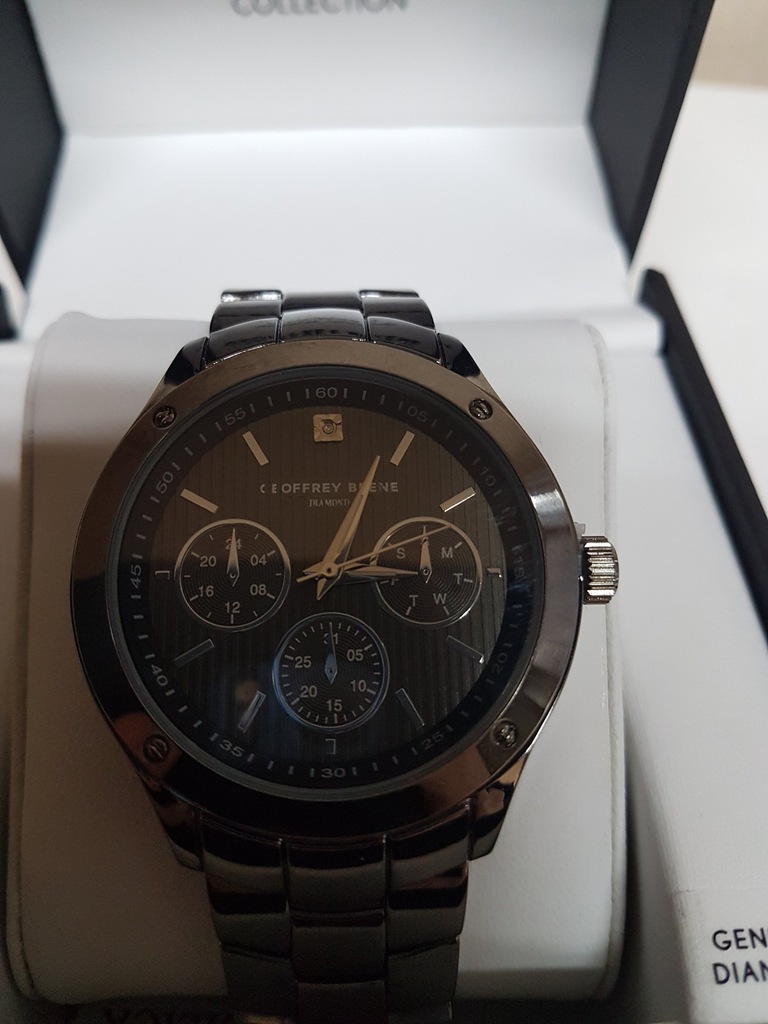 Zegarek Geoffrey Beene sr626sw - 7209171025 - oficjalne archiwum Allegro