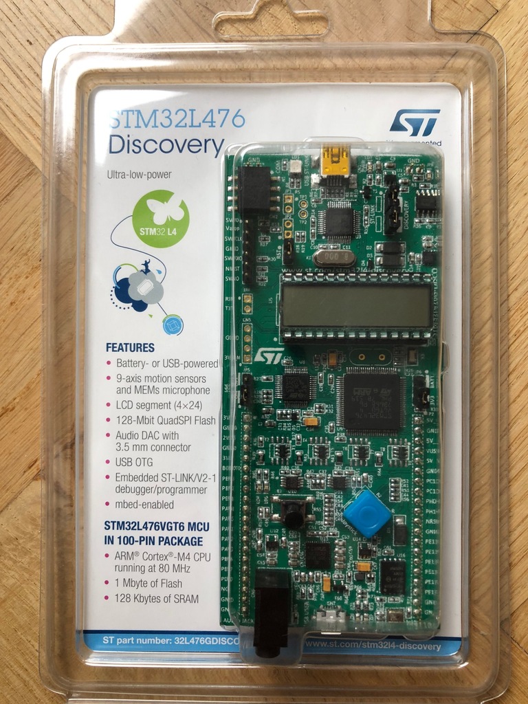 Moduł STM32L4 Discovery kit for STM32L476 MCU - 7316486002 - oficjalne ...
