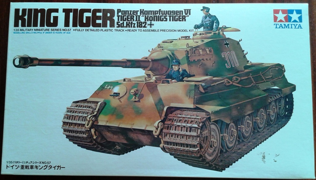 KING TIGER TAMIYA 1/35 - 7252120356 - oficjalne archiwum Allegro