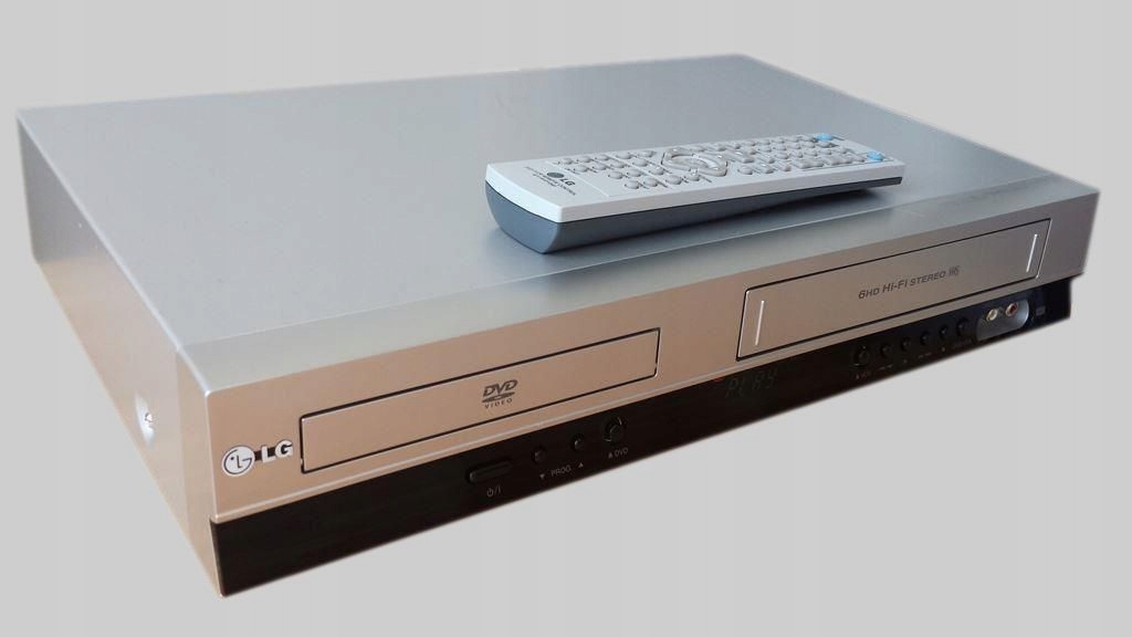 LG Combo DVD-VHS 6GŁOWIC NTSC Mp3 JPEG DiVX MenuPL - 7767745797 - oficjalne archiwum Allegro