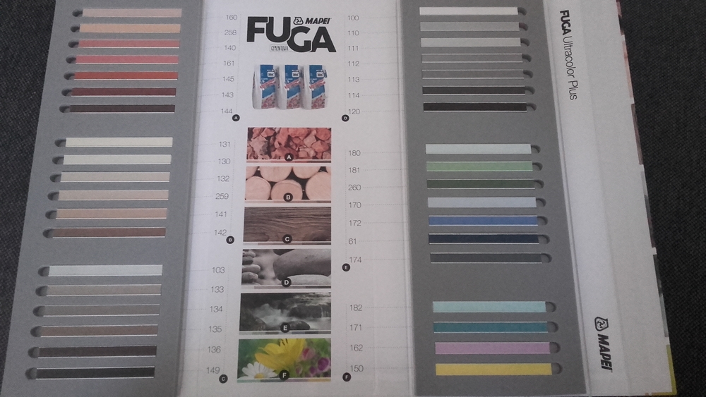 wzornik fugi fug MAPEI Ultracolor Plus - 7414394053 - oficjalne ...