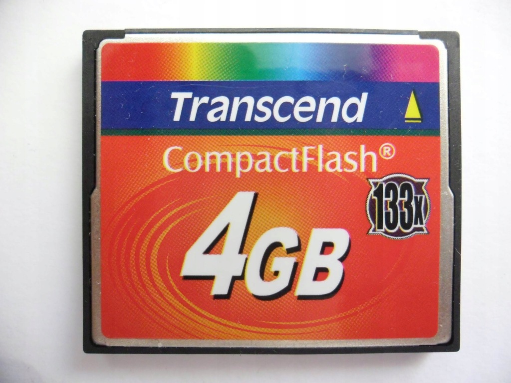 Karta Compact Flash CF Transcend 4GB - 7479845383 - oficjalne archiwum ...