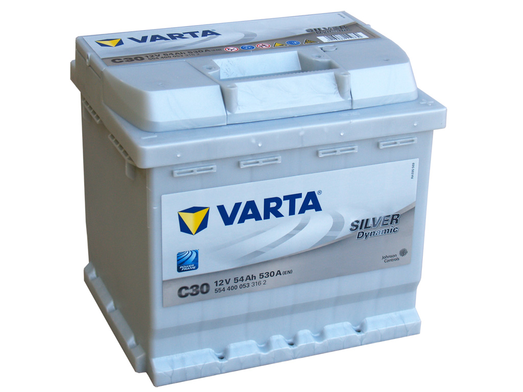 Akumulator VARTA SILVER DYNAMIC C30 54Ah/530A - 7724316028 - oficjalne ...