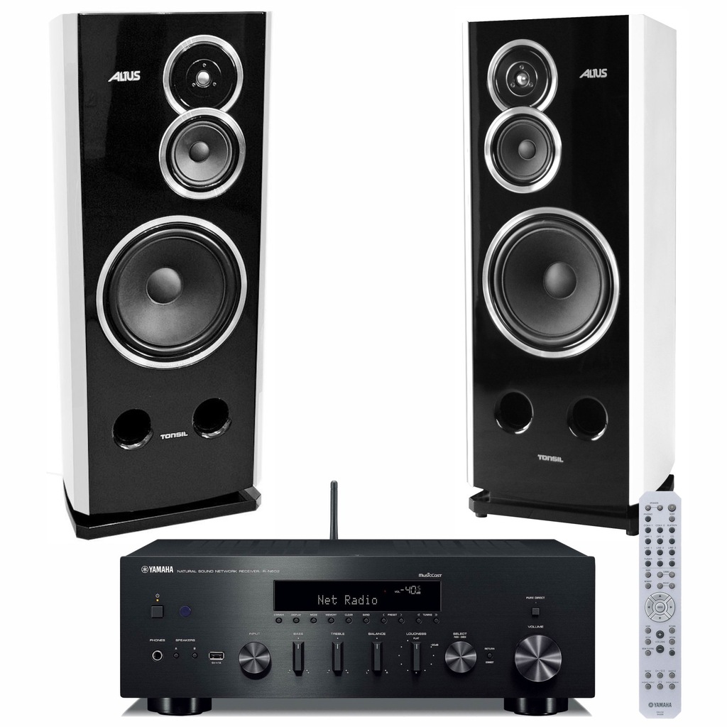 Yamaha R-N602 + Altus 280 zestaw stereo MusicCast - 7199072029 ...