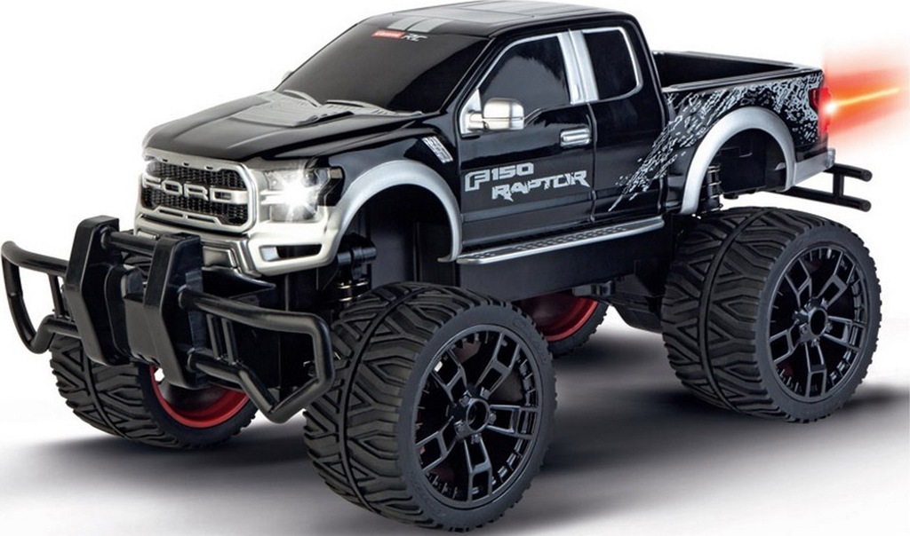CARRERA RC SAMOCHÓD FORD F-150 RAPTOR BLACK+PILOT - 7605839060 ...