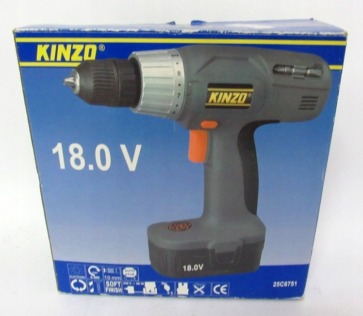 WKRĘTARKA KINZO 25C6751 18V - 7762206818 - oficjalne archiwum Allegro