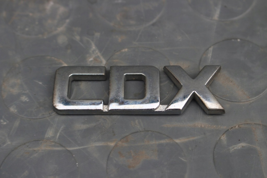 ZNACZEK EMBLEMAT NAPIS LOGO "CDX" TUCSON - 7300549924 - oficjalne ...