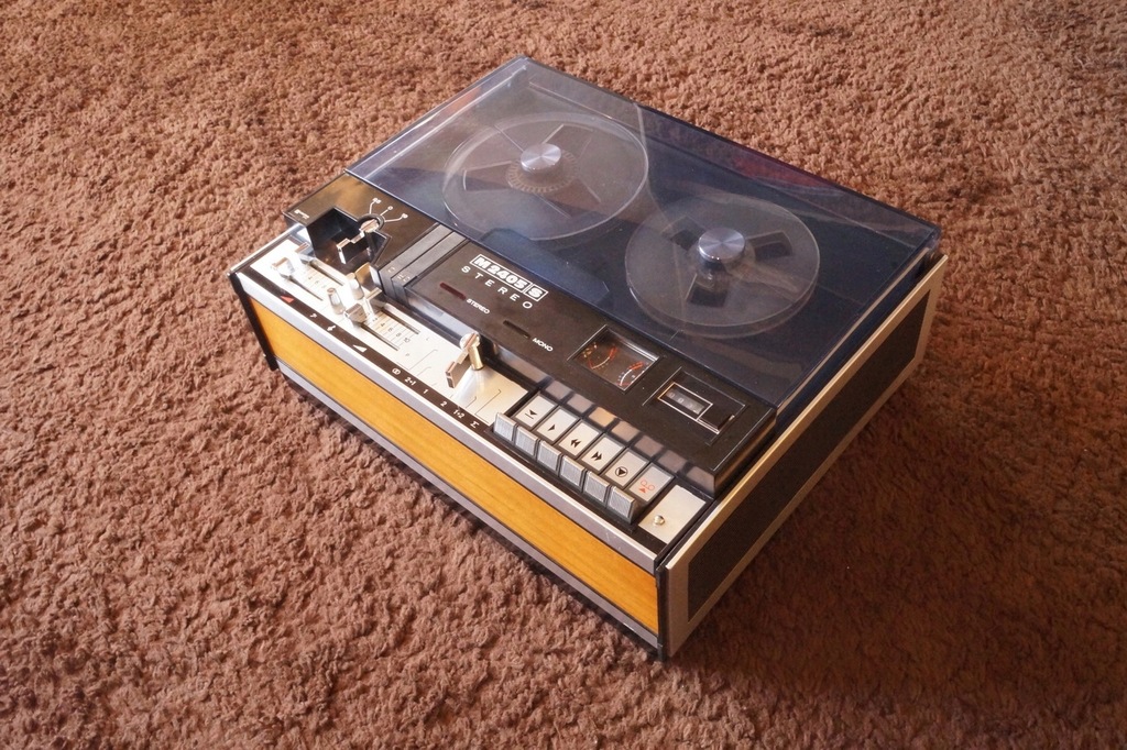 MAGNETOFON SZPULOWY UNITRA M-2405 S KOLEKCJONERSKI - 7518098251 - oficjalne archiwum Allegro