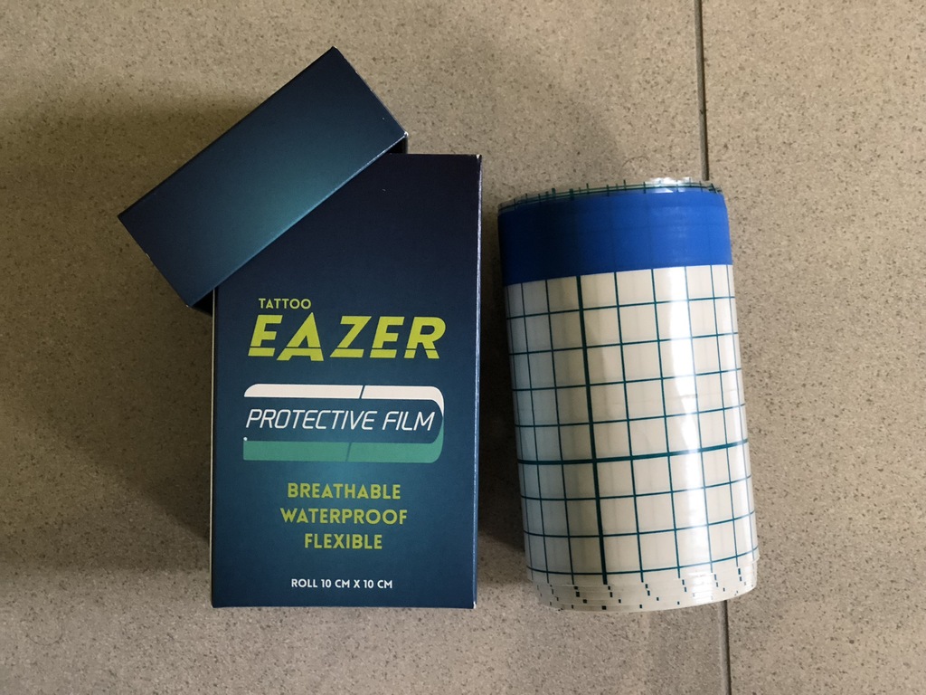 OPATRUNEK FOLIOWY W ROLCE -TATTOO EAZER PROTECTIon - 7258501844 - oficjalne archiwum Allegro
