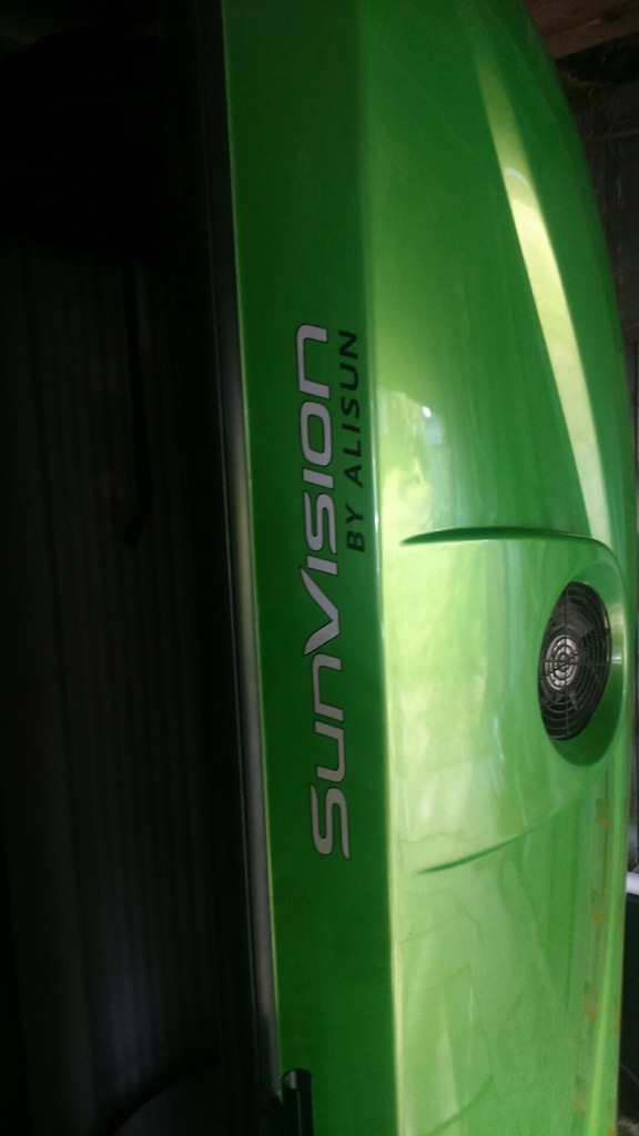 SOLARIUM STOJĄCE ALISUN SUNVISION 200X AROMA BRYZA - 6958447320 ...