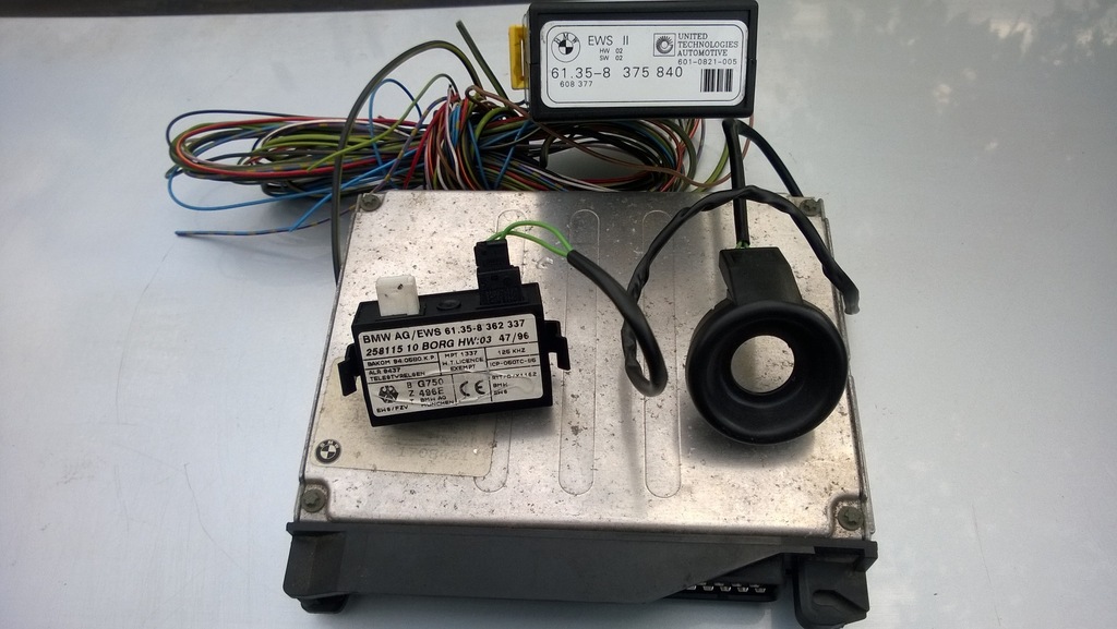 BMW e36/e46/e39 M52 2.0 Sterownik Silnika MS41.0 - 7124335088 - oficjalne archiwum Allegro