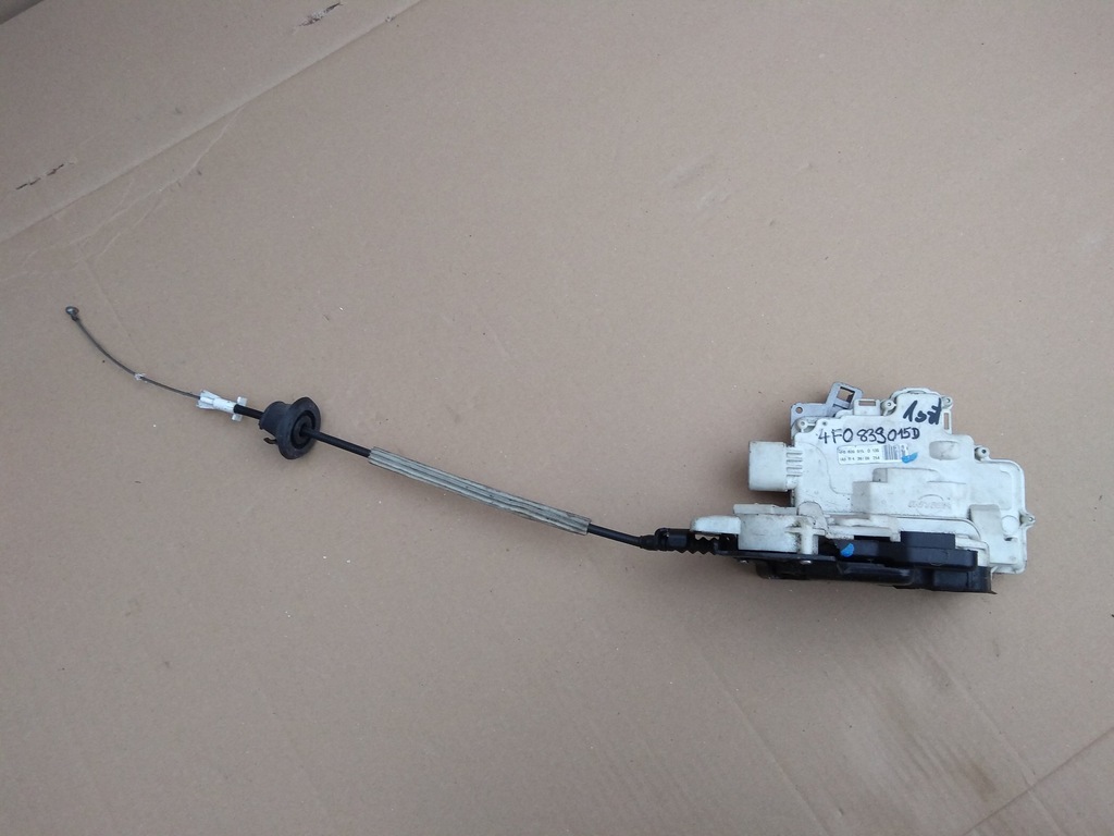 ZAMEK DRZWI LEWY TYŁ 4F0 839 015D AUDI A6 C6 - 7227739833 - oficjalne archiwum Allegro