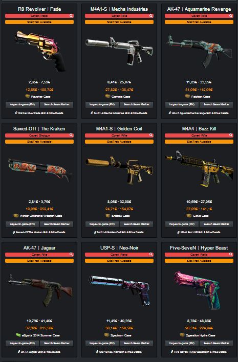 CS:GO CSGO Losowy Czerwony Skin Tanio! KOSA NÓŻ - 6948094657 ...