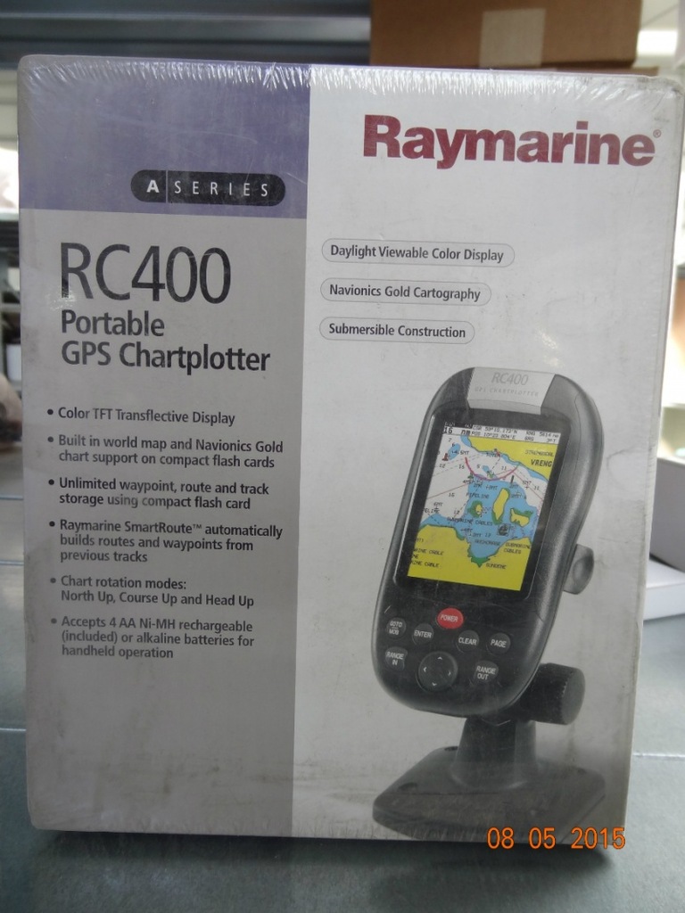 GPS RAYMARINE RC400 GPS CHARTPLOTTER PRZENOŚNY - 7164754692 - oficjalne ...