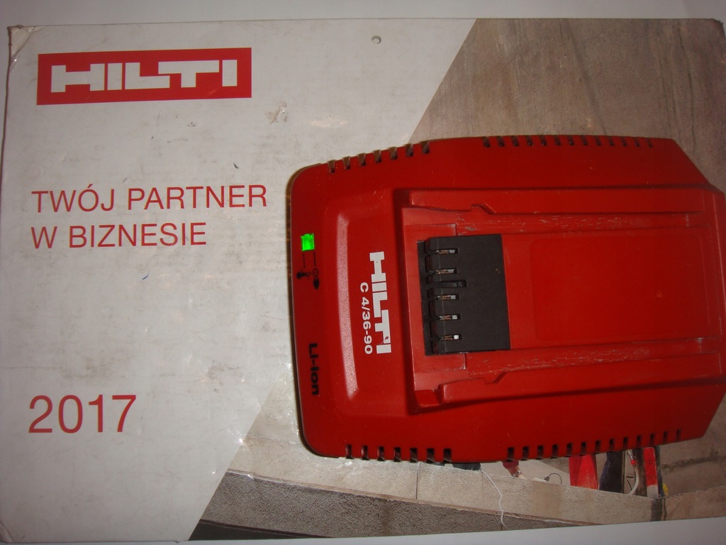 ŁADOWARKA PROSTOWNIK HILTI C4/36-90 GWARANCJA SERW - 7740576138 - oficjalne archiwum Allegro