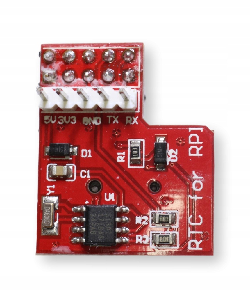 Moduł zegara I2C RTC DS1307 dla Raspberry Pi - 7600849843 - oficjalne ...