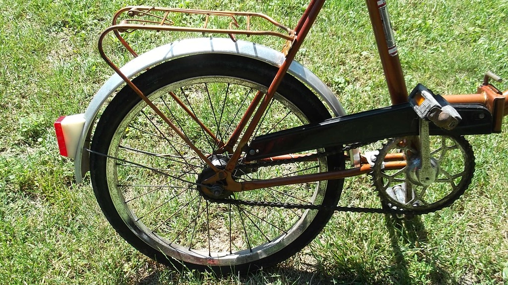 ROWER WIGRY 2 ROMET - SKŁADAK-KOŁA 20 RP.1978 - 7384408858 - oficjalne ...