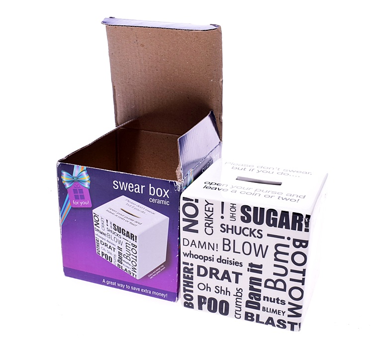 6461-83 ...SWEAR BOX... SKARBONKA NA PRZEKLENSTWA - 7420245166 ...