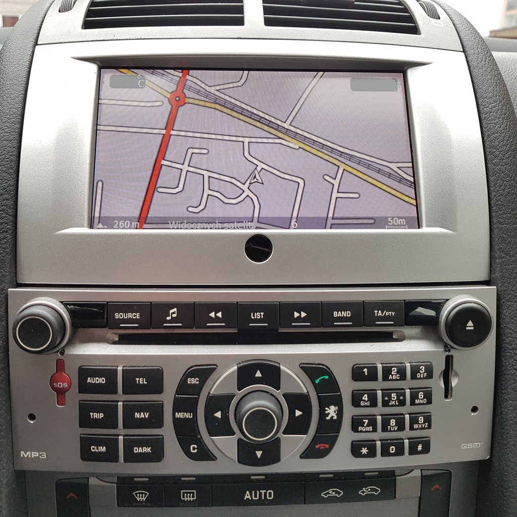 NAWIGACJA NAVI RADIO PEUGEOT 407 RT4 ZESTAW - 7293228989 - oficjalne ...