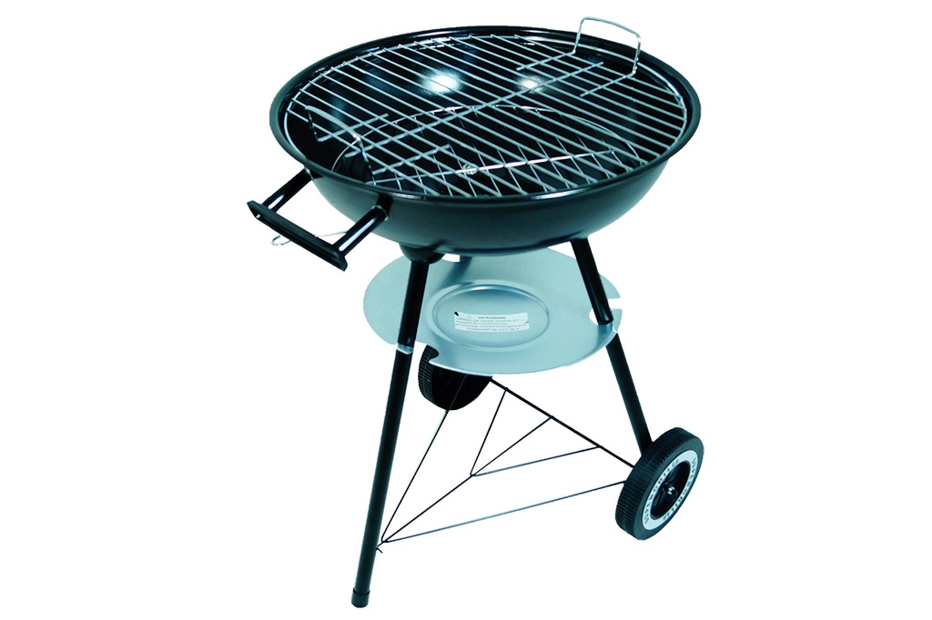GRILL OGRODOWY OKRĄGŁY Z POKRYWĄ 17 KULA 42cm HIT! - 6767778057 ...