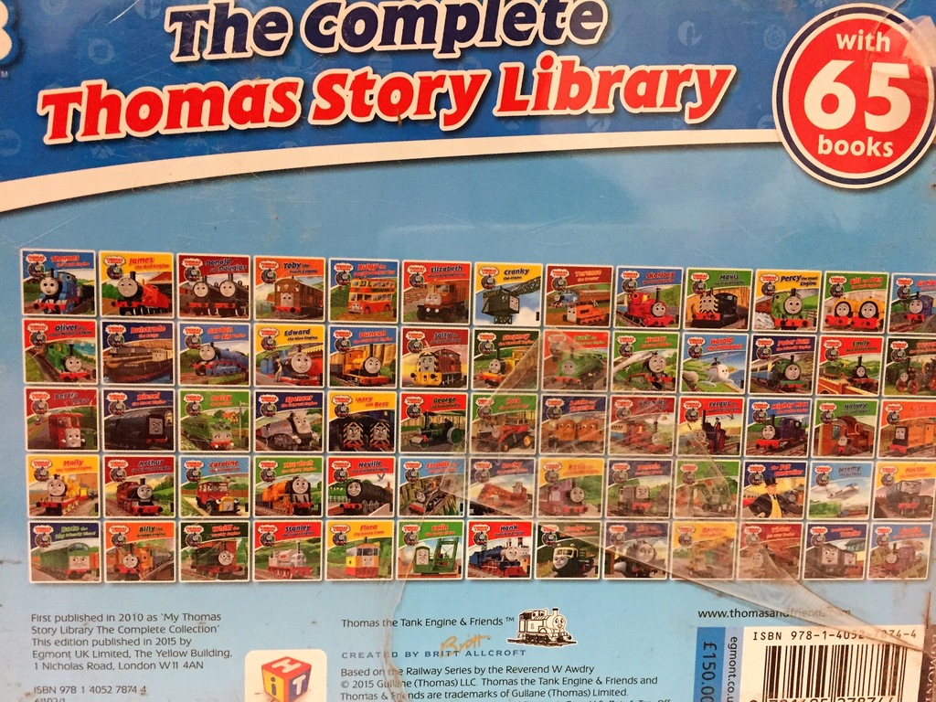 The Complete Thomas Story Library / NOWE - 7453890660 - oficjalne ...