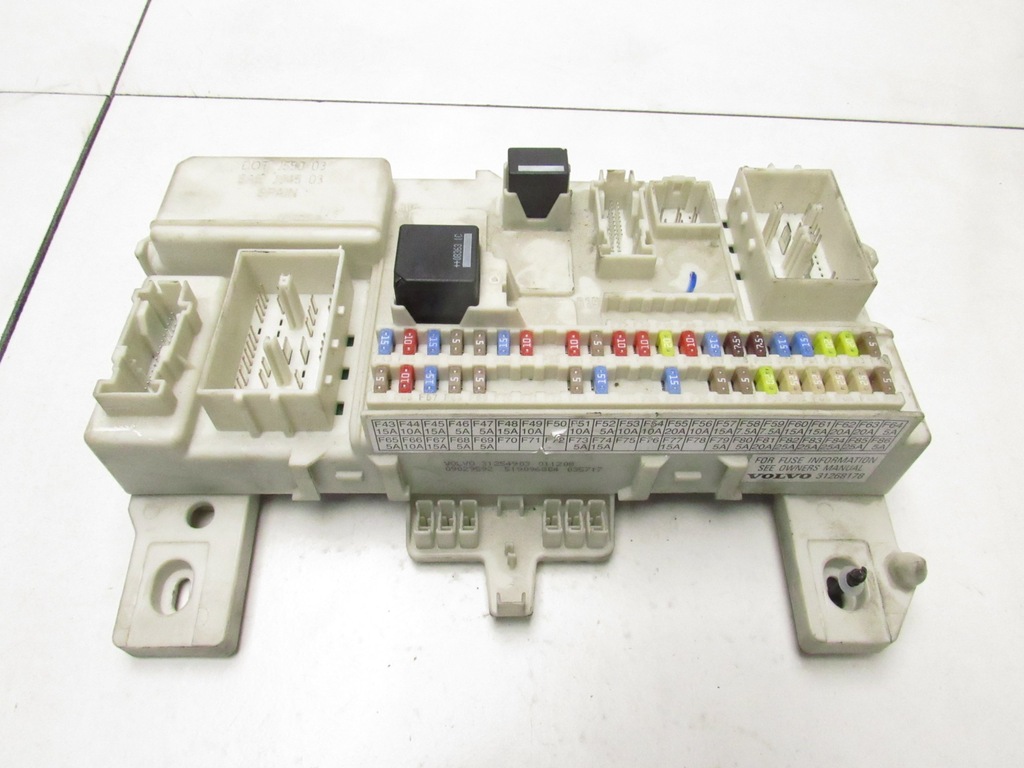 VOLVO C30 S40 V50 C70 SKRZYNKA MODUŁ BSI 31254903 - 7100405358 - oficjalne archiwum Allegro