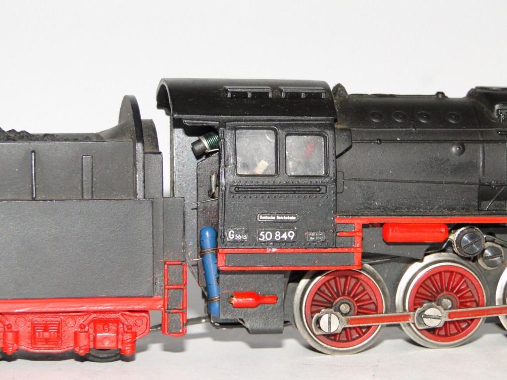 LOKOMOTYWA PAROWÓZ BR 50 - STARE PIKO -SKALA H0 - 7644576420 ...