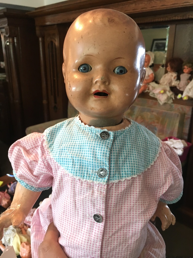 Lalka stara A. Marseille ANTYKI Domański - 7435886085 - oficjalne ...