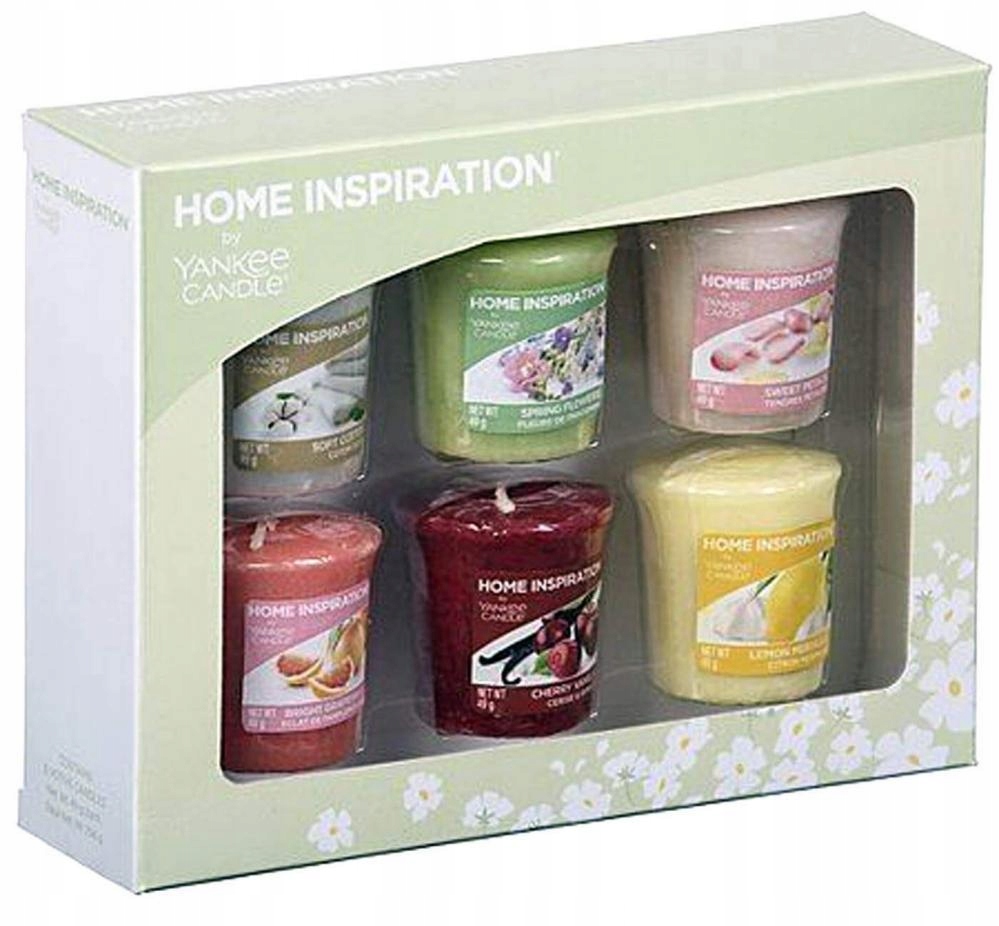 Yankee Candle Świeczki Zapachowe 15h Zestaw 6szt. - 7701947756 ...