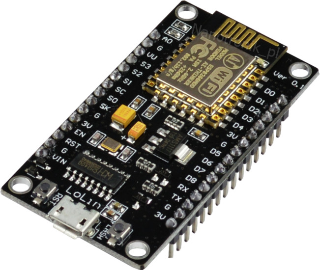 Moduł WIFI ESP8266 NODEmcu V3 do Arduino - 7141905044 - oficjalne archiwum Allegro