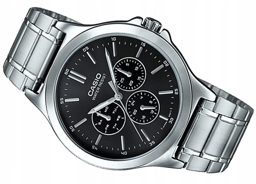 Zegarek męski Casio MTP-V300D-1A klasyczny data - 6912815883 - oficjalne archiwum Allegro