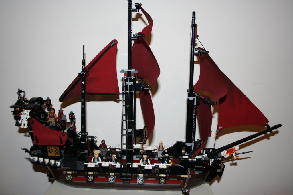 Lego 4195 Statek, Zemsta Królowej Anny Piraci! - 7211765567 - oficjalne ...