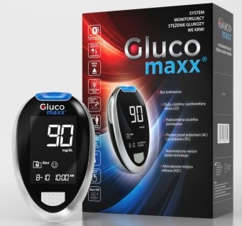 Glukometr Glucomaxx Gluco maxx NOWY - 7443999422 - oficjalne archiwum ...