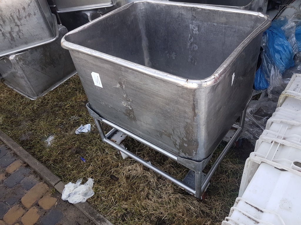 CYMBER BASEN ZBIORNIK POJEMNIK NIERDZEWNY - 7285679420 - oficjalne archiwum Allegro