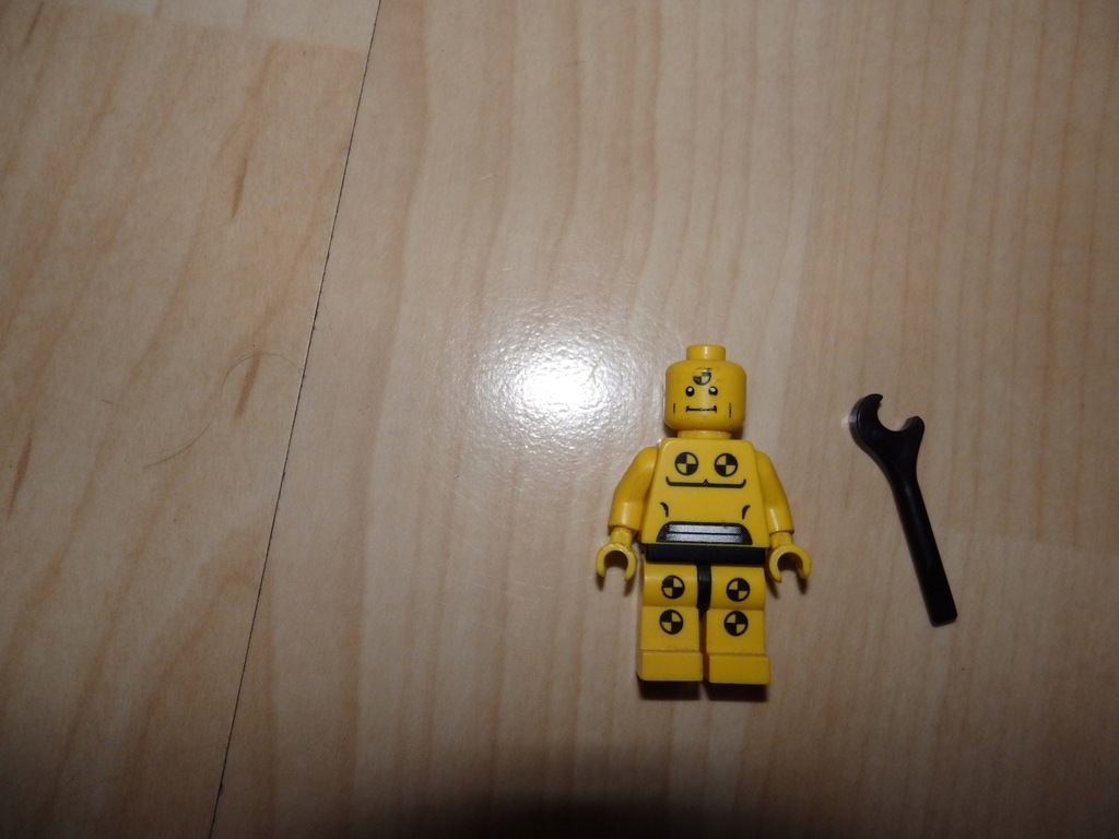Lego Crash Test Dummy seria 1 figurka manekin - 7457343297 - oficjalne ...
