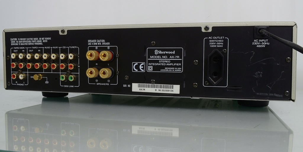 SHERWOOD AX-7R SOLIDNY WZMACNIACZ Z SERII OPUS 7 - 7656419984 - oficjalne archiwum Allegro