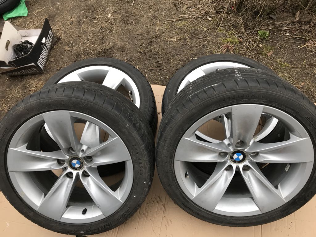 Koła Felgi BMW E60 E61 245/40/ R18 - 7252723651 - oficjalne archiwum ...