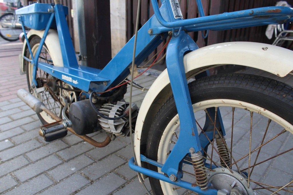 Motorower SIMSON Mofa 1 - klasyk z 1971 roku - 7264443113 - oficjalne ...
