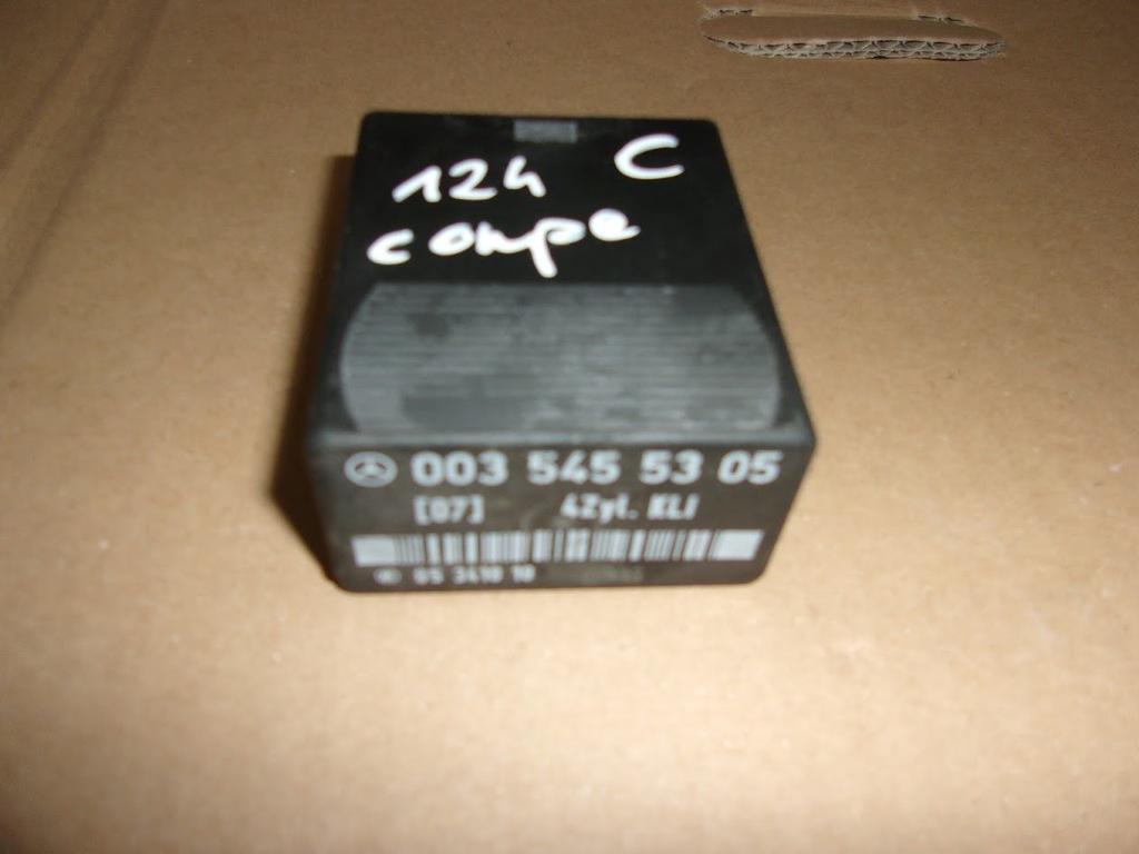 PRZEKAŹNIK MERCEDES W124 COUPE 0035455305 CIU - 6802940486 - oficjalne ...