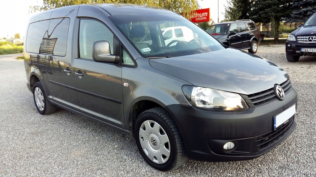 VW CADDY III 2K 1.6TDI LONG 7osób ASO Kraj OKAZJA - 7678731968 ...