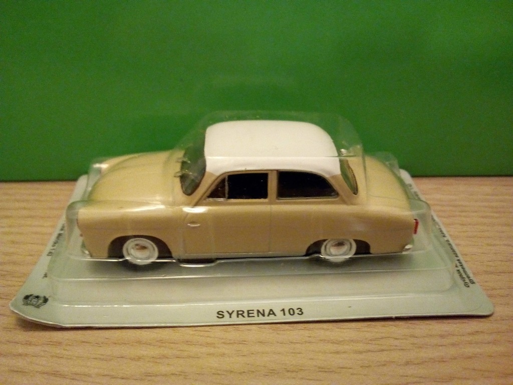 SYRENA 103 KULTOWE AUTA PRL NOWY 1/43 - 7149290252 - oficjalne archiwum ...