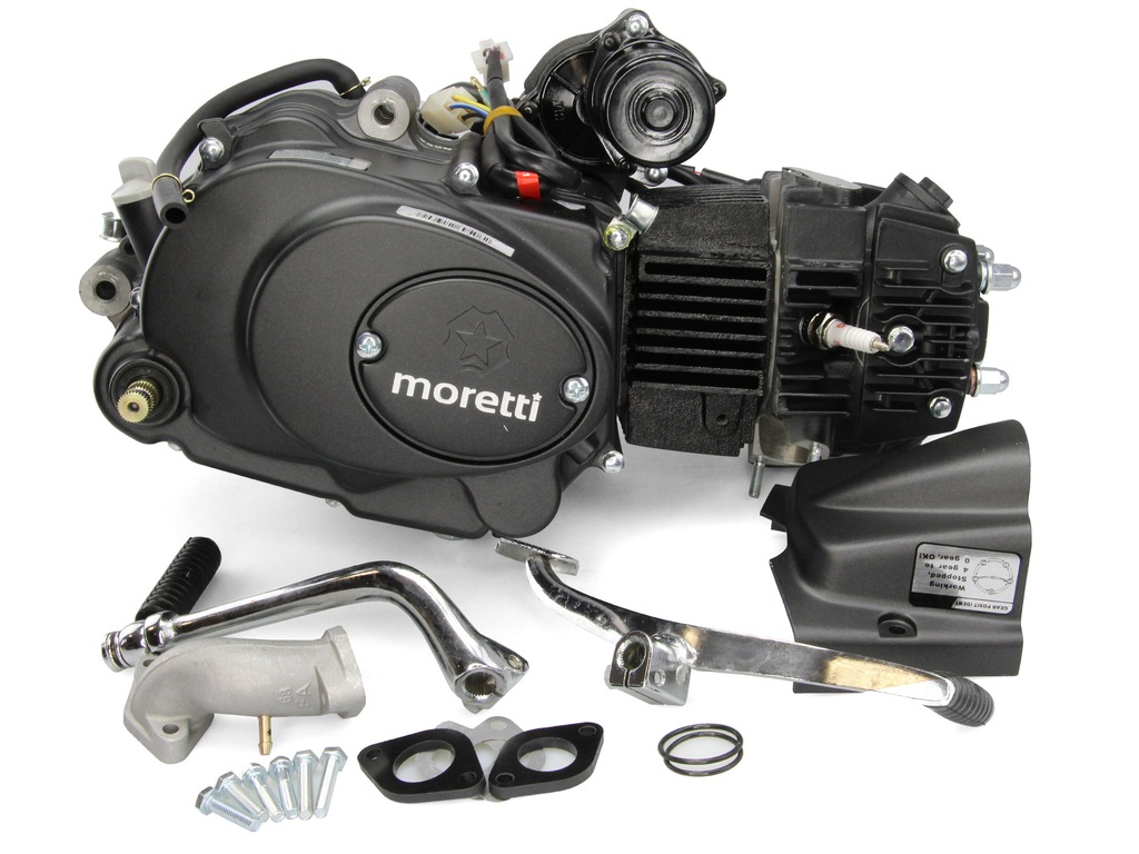 SILNIK MORETTI 154FMI 125CC 4T 4-BIEGOW AUTOMAT - 7338278247 - oficjalne archiwum Allegro