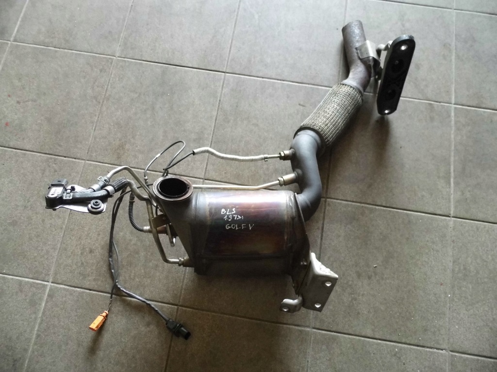 VW GOLF 5 1.9 TDI BLS 1K0131723G Katalizator DPF - 7438634579 ...