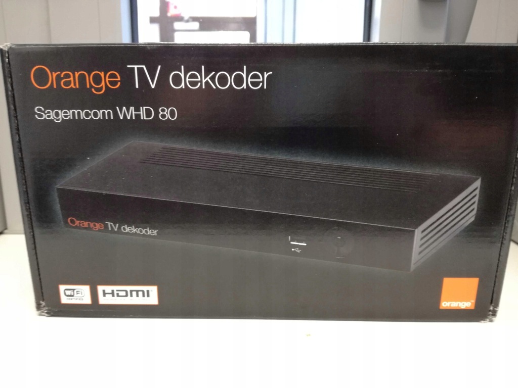 Dekoder TV Sagemcom WHD 80 Orange JAK NOWY! 2657 - 7506416870 ...