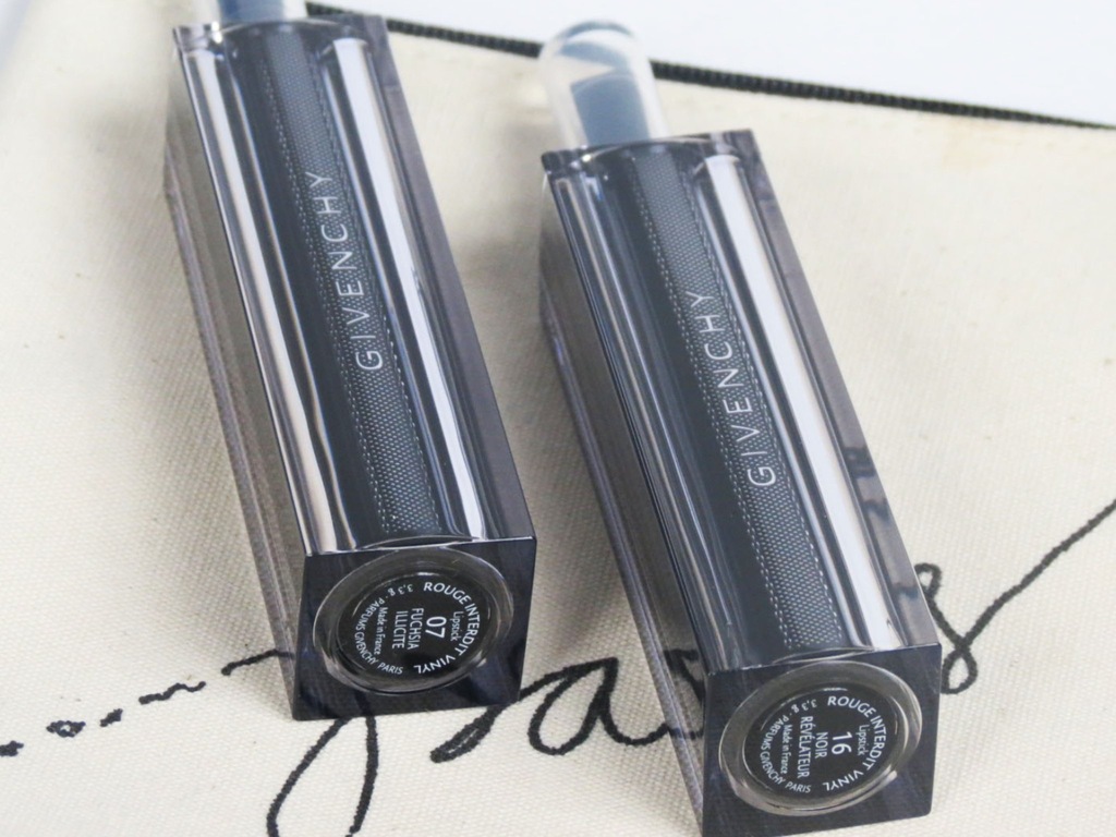 Givenchy Rouge Interdit Vinyl Color Enhancing Lipstick: Review And ...