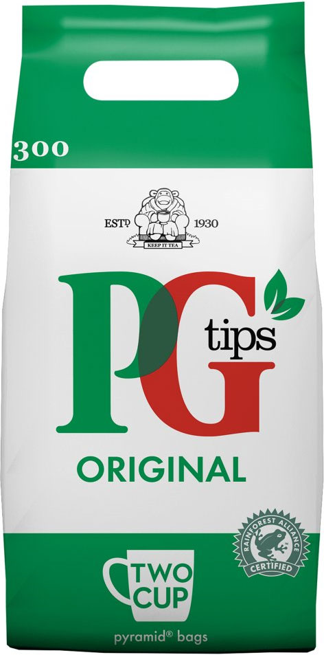 PG Tips Two Cups Piramidki - Herbata Mocna 300szt - 7602528086 ...