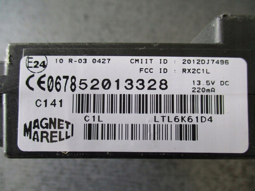 Moduł sterownik Fiat 500 52013328 - 7602999416 - oficjalne archiwum Allegro