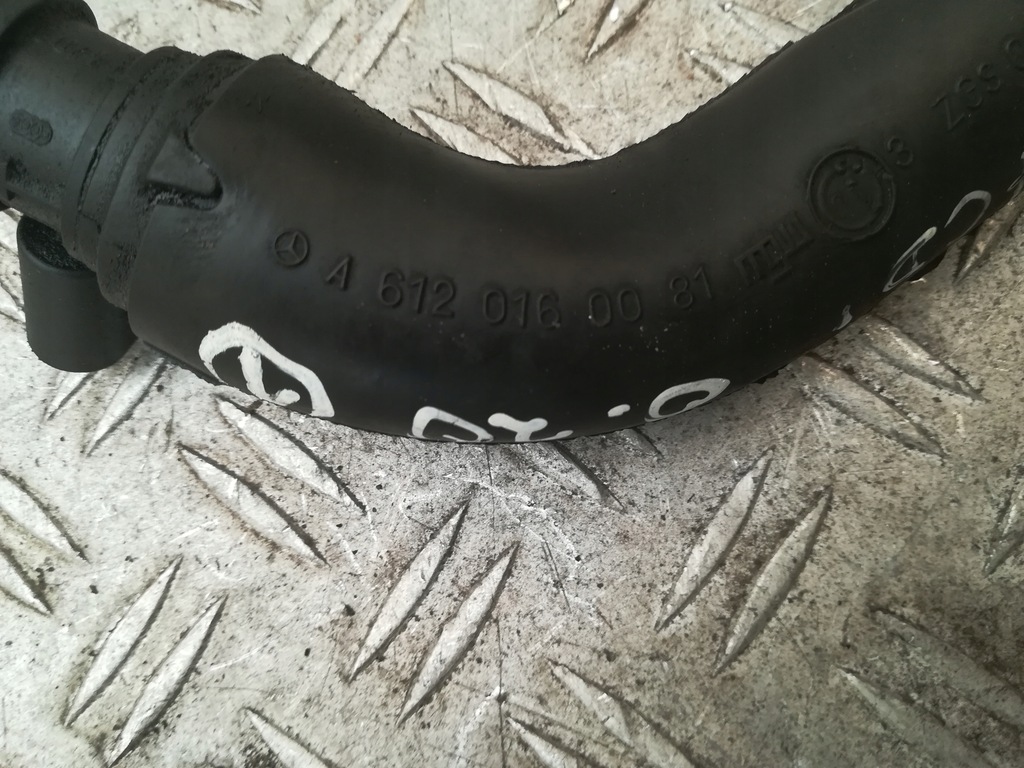 RURA POWIETRZA MERCEDES W203 A6120160081 - 7447776401 - oficjalne ...