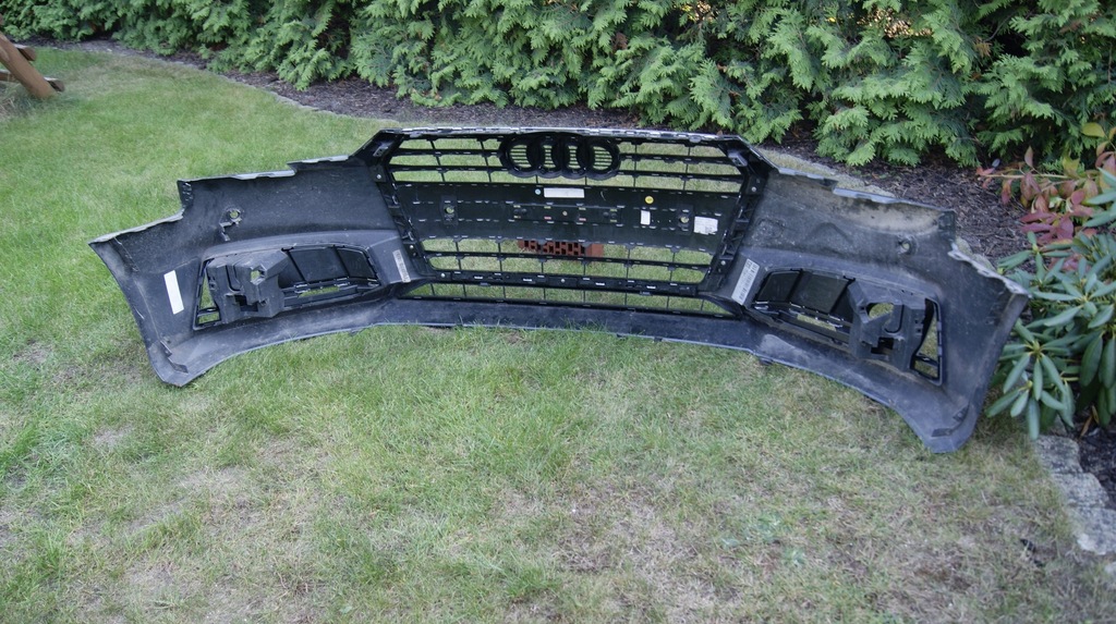 AUDI A4 B9 S-LINE 8W0 2016- ZDERZAK PRZÓD 4x PDC - 7579750795 - oficjalne archiwum Allegro