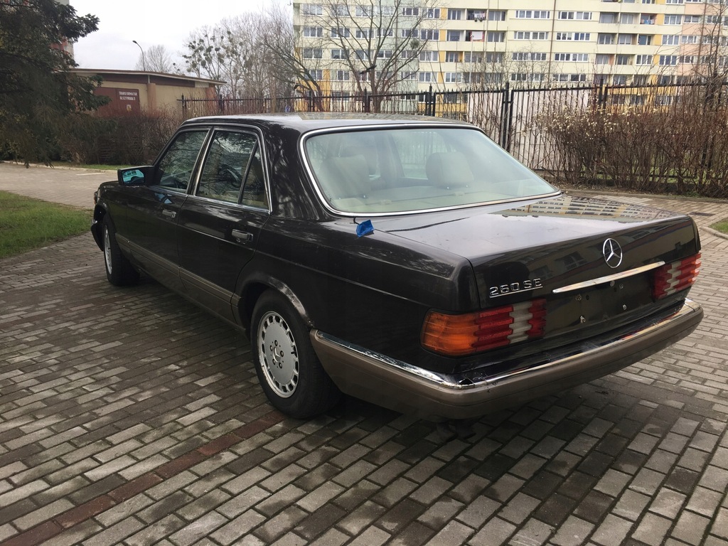 Mercedes S 260 SE W126 1987, Automat 162tyś - 7497488542 - oficjalne ...